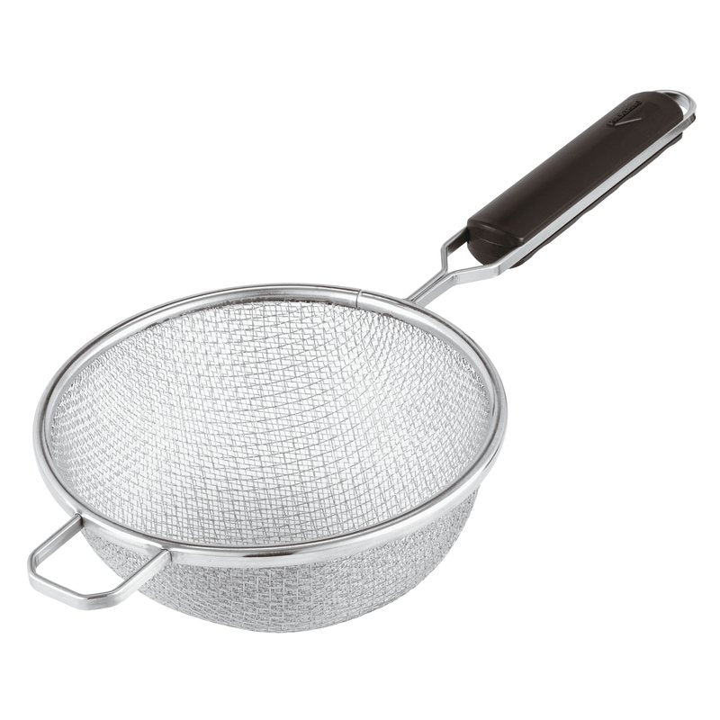 Double Mesh Sieve Black Handle Paderno 18cm – McNeill Hotelware