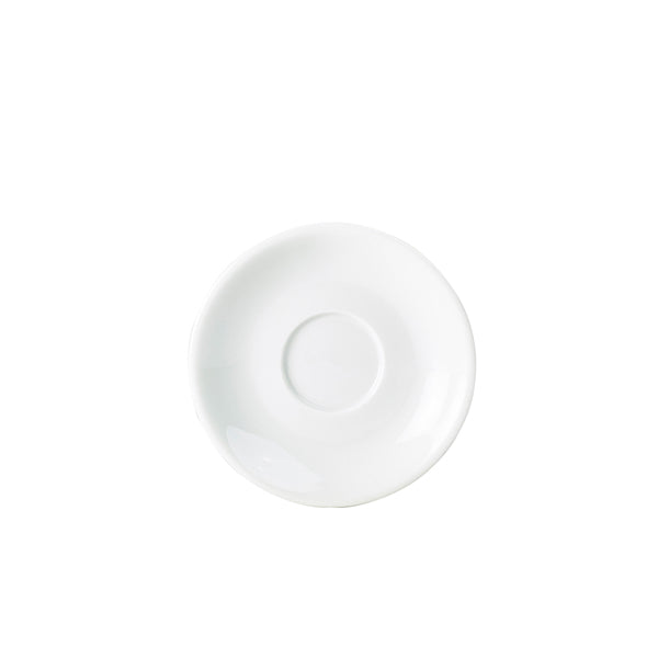 Genware White Porcelain Saucer 16cm – McNeill Hotelware