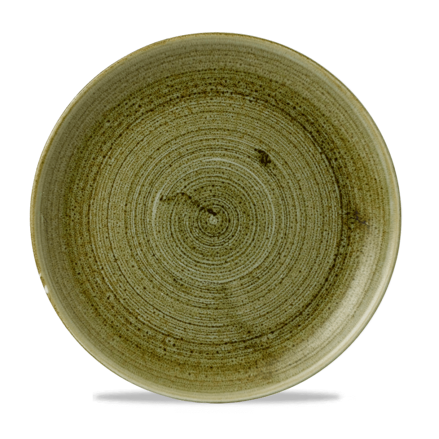 Stonecast Plume Olive Evolve Coupe Plate 26cm – McNeill Hotelware