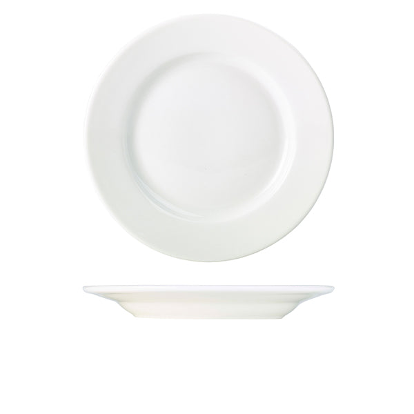 Genware White Porcelain Classic Winged Plate 28cm – McNeill Hotelware