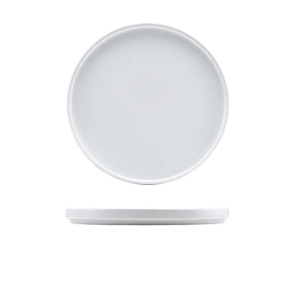 Genware White Porcelain Low Presentation Plate 25cm – McNeill Hotelware