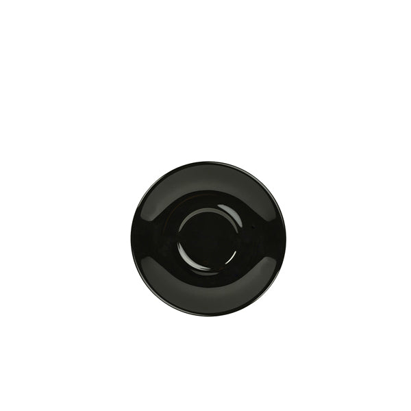 Genware Porcelain Black Saucer 12cm – McNeill Hotelware