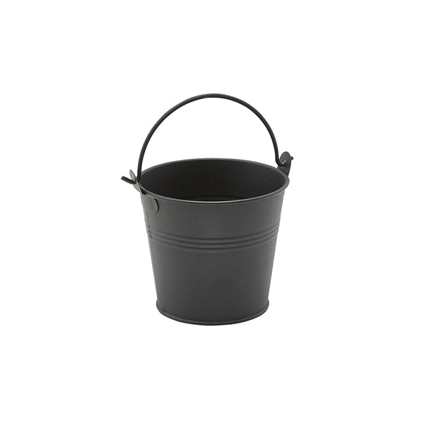 Galvanised Steel Serving Bucket Matt Black 10cm – McNeill Hotelware