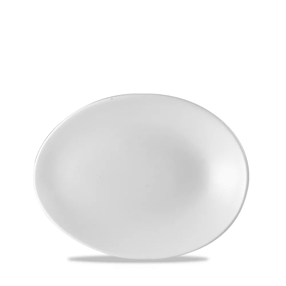 Churchill Profile Oval Plate 25cm x 19.4cm x 3.2cm – McNeill Hotelware