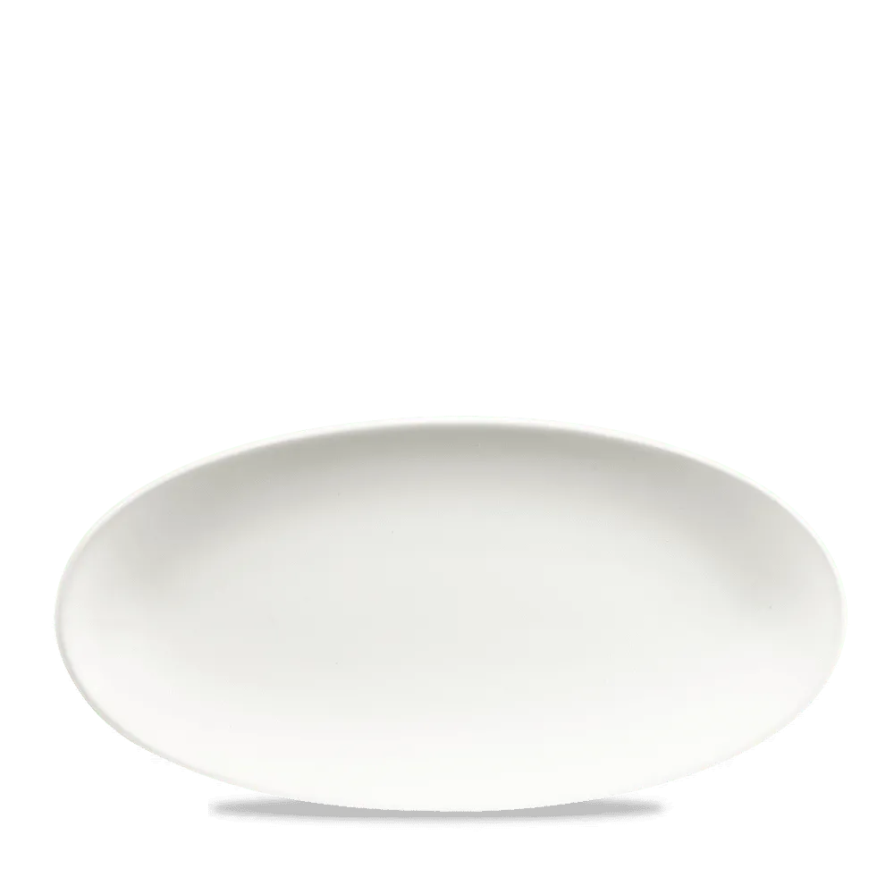 Churchill Chefs' Oval Plate 34.7cm x 17.3cm – McNeill Hotelware